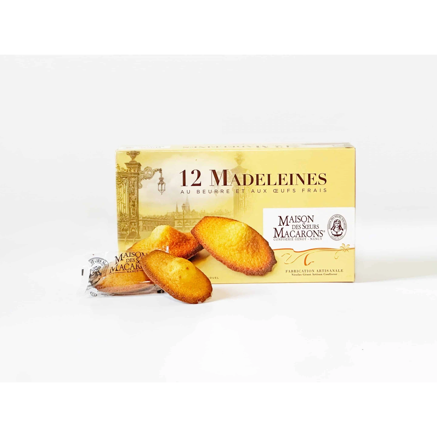 Box of 12 madeleines | Sisters Macarons